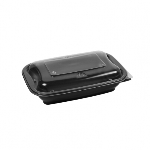 SP7 Rectangular PP Plastic Disposable Microwave To-Go Food Box,Microwavable